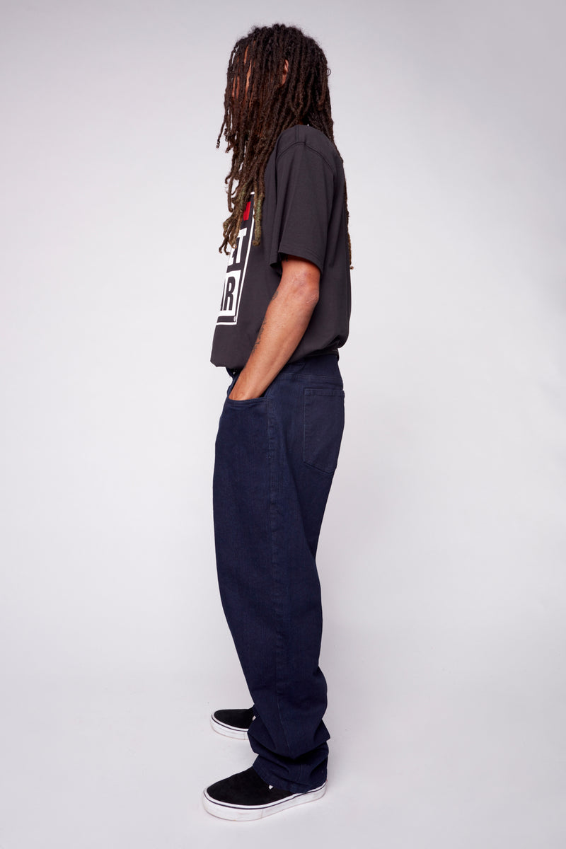 BOYCHIK - 5 Pocket Pant in Stretch Raw Denim - Indigo – VISION STREET ...